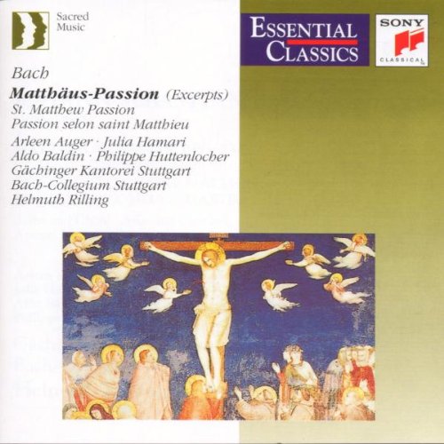 Matthäus-Passion - Auger, Hamari, Baldin, Bach,Johann Sebastian: Amazon ...