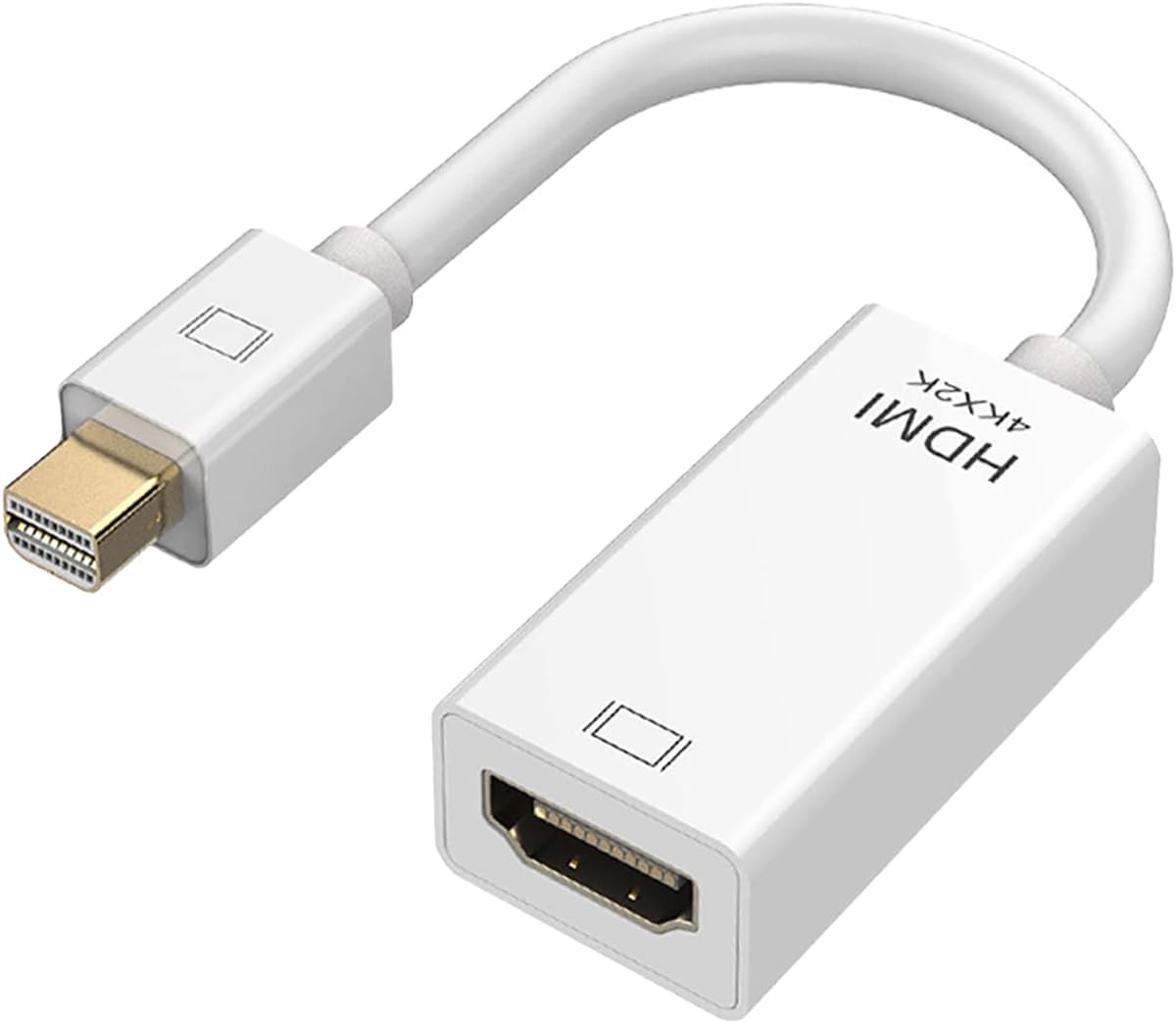 Amazon.co.jp: E-FINDS Mini DisplayPort HDMI Thunderbolt Mini ディスプレイポート to HDMI変換アダプタ mini dp ...