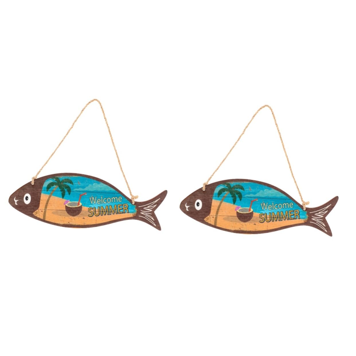 Wooden Fish Signs For Outdoors