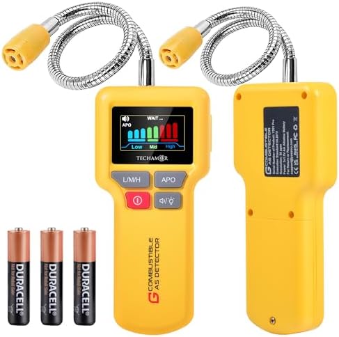 Gas Leak Detector & Natural Gas Detector: Portable Gas Sniffer to ...