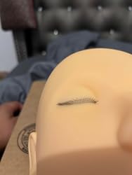 Amazon.com: Practice Lash Mannequin Head Flat Head Doll Head Manakin ...