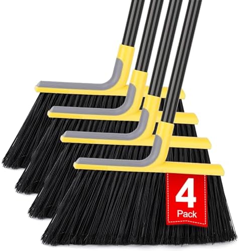 Amazon.com: Meanplan 6 Pcs Angle Broom and Dustpan Combo Set for School ...