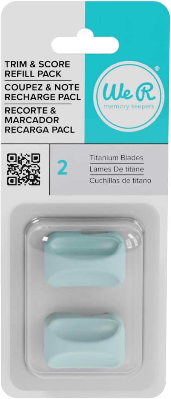 Amazon.com: We R Memory Keepers, Trim & Score Refill Blade, Craft ...