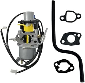 Amazon.com: POWER PRODUCTS Carburetor Assembly with Stepper Motor, Gaskets & Fuel Line for ...