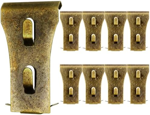 Amazon.com: Damage Free Brick Wall Clips for Hanging, 7 Pack Rustproof ...