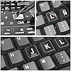 Spanish Keyboard Stickers, Keyboard Letter Stickers, Sticker White Font ...