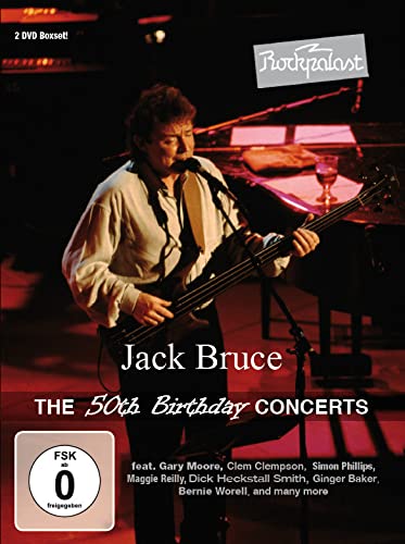 Amazon.com: Bruce, Jack - Rockpalast: The 50th Birthday Concerts : Jack ...