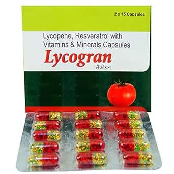 Lycogran - Strip of 15 Capsules : Amazon.in: Health & Personal Care