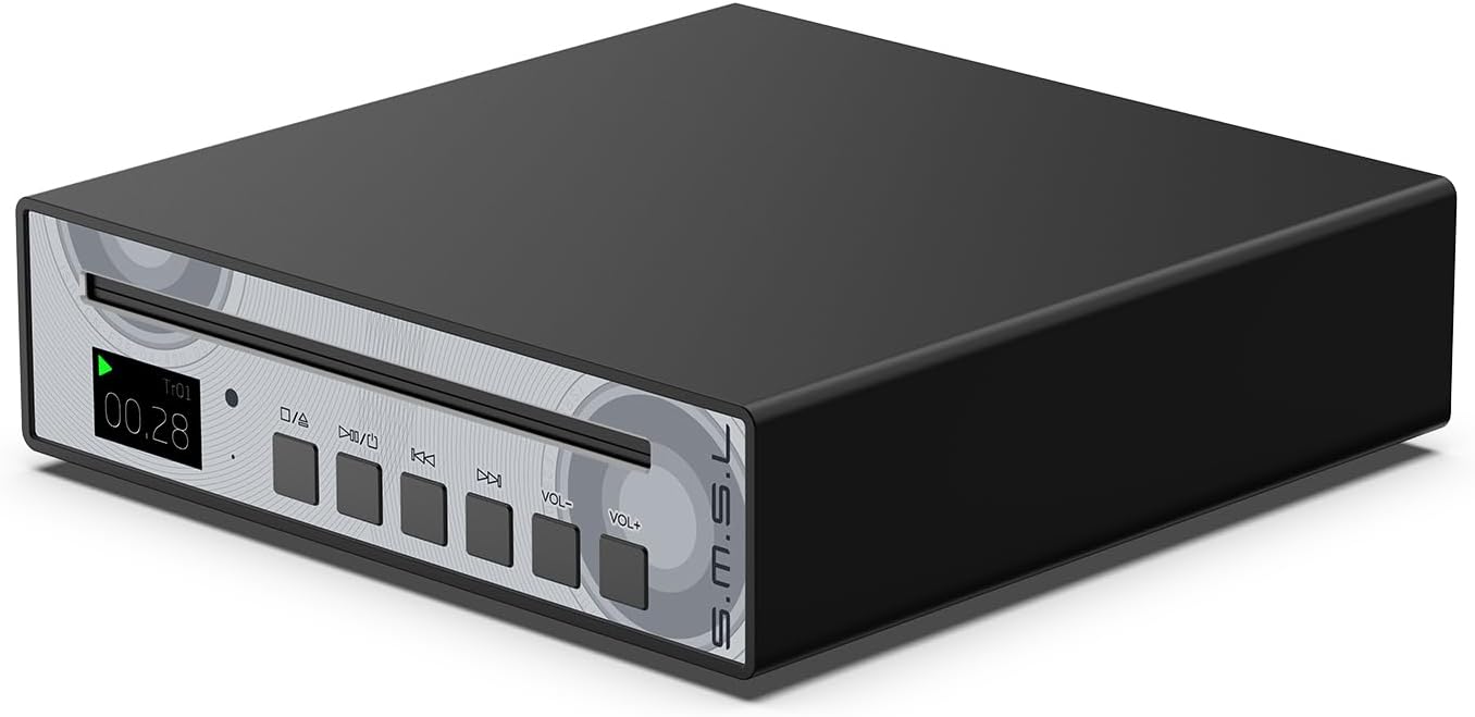 Amazon.com: SMSL PL100 CD Player Headphone Amplifier With CS43131 ...