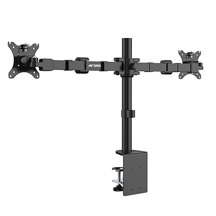Ant Esports MA112 Dual Arm Articulating Monitor Desk Mount, Fully ...