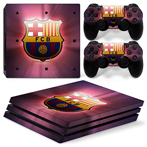 New World FCB FOOTBALL CLUB Theme Design skin sticker for PS4 PRO ...