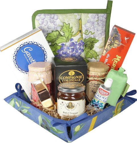 Amazon.com : Little Luxuries French Gourmet Gift Basket with Shopping ...