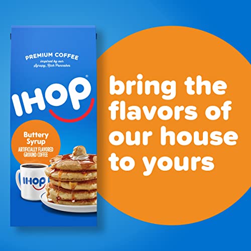 Snapklik.com : IHOP Buttery Syrup Flavored Ground Coffee