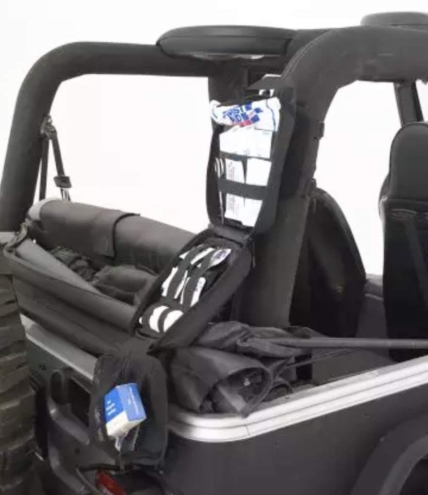 ICEBOXX First Aid Kit for Jeep Wrangler JL JK TJ CJ Roll Bar Survival ...
