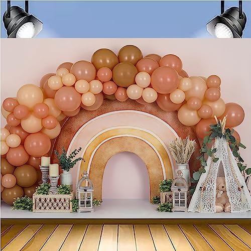 Amazon.com : Boho Pampas Grass Boho Rainbow Baby Shower Party ...