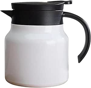 Amazon.co.jp: Thermos Flask Thermal Tabletop Pot Vacuum Insulated ...