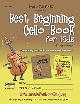 Amazon.com: Best Beginning Cello Book for Kids: Combining two popular ...