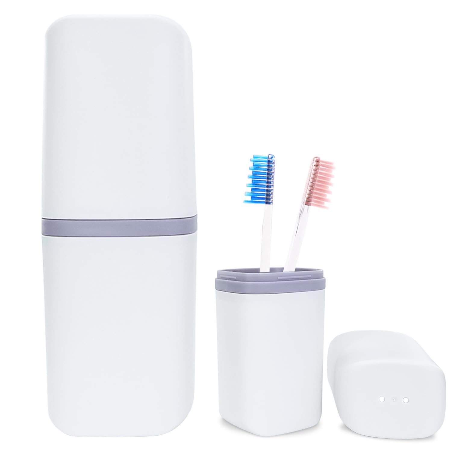 Amazon.com: SietDESEO Toothbrush Travel Case Portable Travel Toothbrush ...