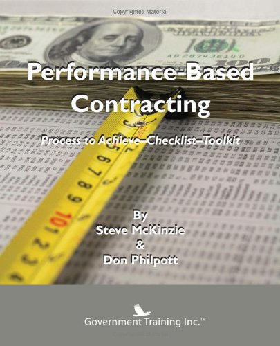Performance-Based Contracting: Steve McKinzie: 9780984403837: Amazon.com: Books