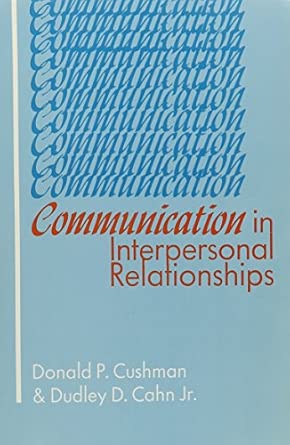 Buy Communication in Interpersonal Relationships Book Online at Low ...