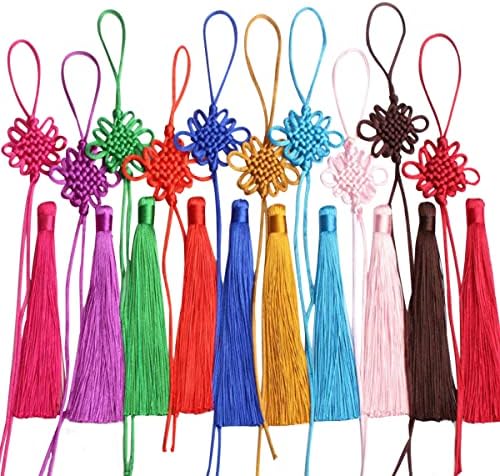 Amazon.com: llxieym 24 Pieces Lunar New Year Tassels Chinese Knot ...