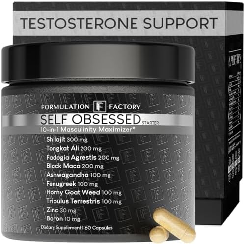 Amazon.com: Formulation Factory Testosterone Supplement for Men - Self ...