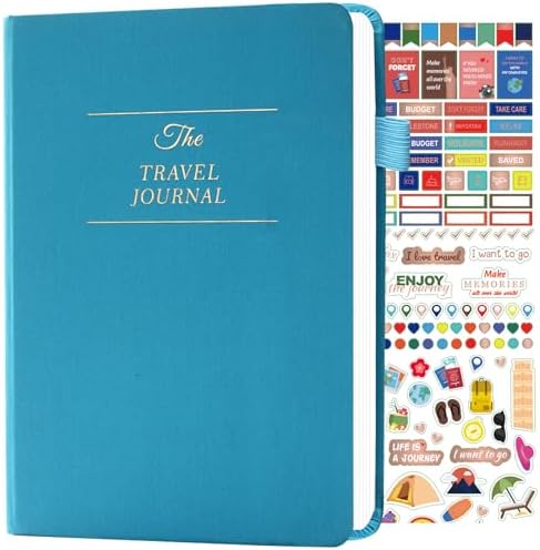 Amazon.com : Travel Journal for Women & Men - Budget Travel Planner ...