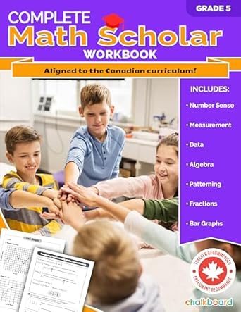 Complete Math Scholar Grade 5 : Hatt, Cassie: Amazon.ca: Books