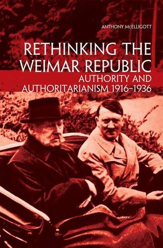 Rethinking the Weimar Republic: McElligott, Anthony: 9780340731895 ...