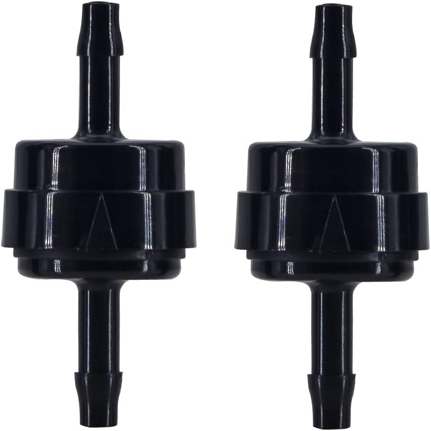 28 Pcs Plastic Check Valves, Plug-in Barb One Way Vacuum Check Valves ...