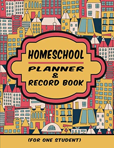 Homeschool Planner & Record Book for One Student: Basic & Simple ...