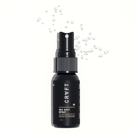 Amazon.com : CRVFT Sea Salt Spray 1oz | Light Hold/Natural Finish | Add ...