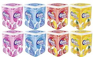 EXTRA Refreshers Dosen-Mix I 8 Dosen 4 Sorten - 2x Bubblemint 2x ...