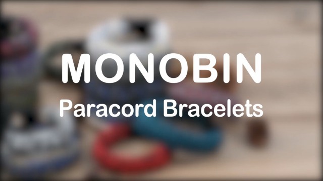 Watch MONOBIN Paracord Bracelets Set on Amazon Live