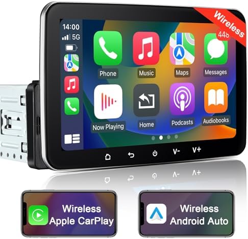 Amazon.com: 2G 64G Android Single Din Touchscreen Car Stereo Wireless ...