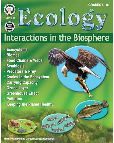 Mark Twain Ecology Workbook, Science Book for Grades 5 and Up ...