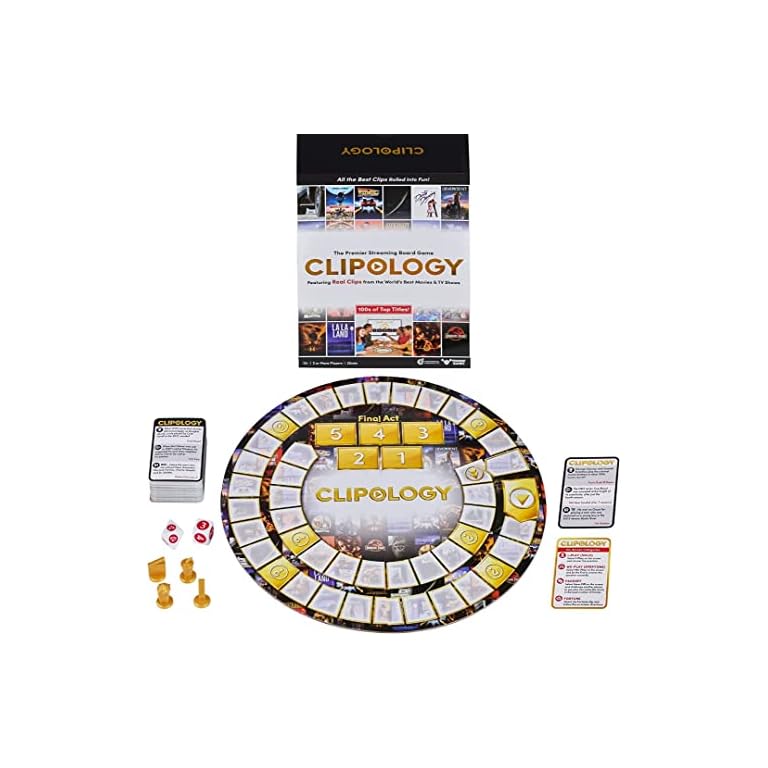 Clipology Game - The Premier Streaming Board Game Featuring Real Clips ...