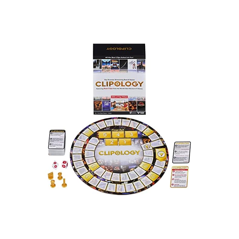 Clipology Game - The Premier Streaming Board Game Featuring Real Clips ...