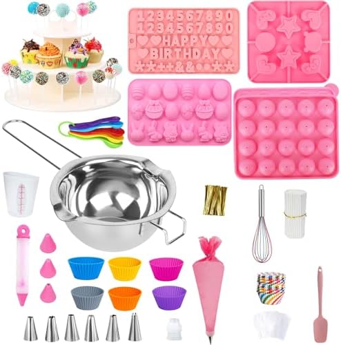 Amazon.com: Cake Pop Maker Kit with Cake Pop Sticks cake pop mold 3 ...