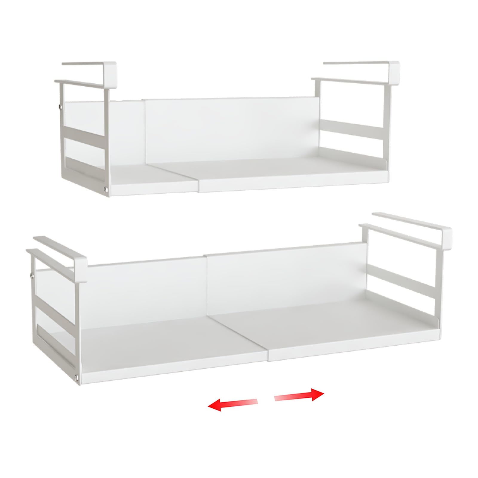 Amazon.com - SHINEWON Expandable Under Cabinet Shelf Organizer with 0. ...