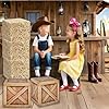 Amazon.com: 5 Pack Hay Bales Cardboard Boxes Set, Western Cowboy Party ...