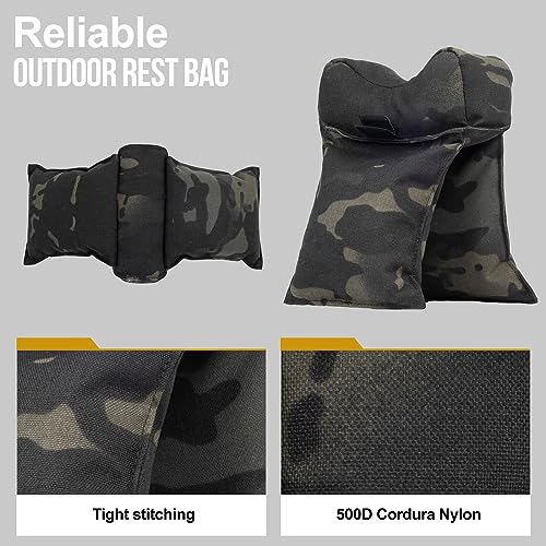 Snapklik.com : Shooting Rest Bag, Pre-Filled Shooting Sand Bags Front ...