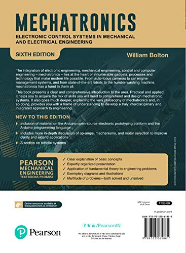 Snapklik.com : Mechatronics: Electronic Control Systems In Mechanical And Electrical Engineering
