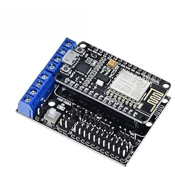Amazon.com: NodeMCU Motor Shield Board L293D for ESP-12E from ESP8266 ESP 12E KIT DIY Rc Toy ...