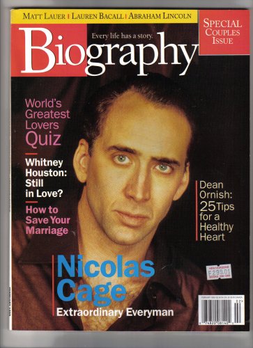 Biography Magazine (Bigraphy Magazine_February 1999 Nicholas Cage ...