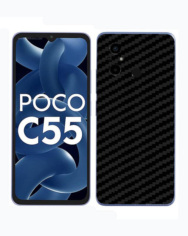 Amazon.in: Buy Compatible for Xiaomi Poco C55 Back Skin Sticker/Vinyl ...