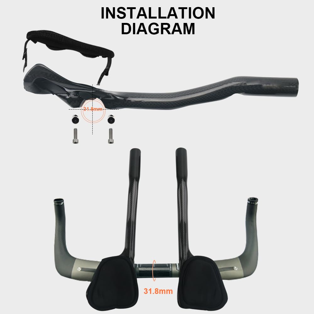 Amazon.co.jp: RXL SL トライアスロン ハンドルバー ロードバイク