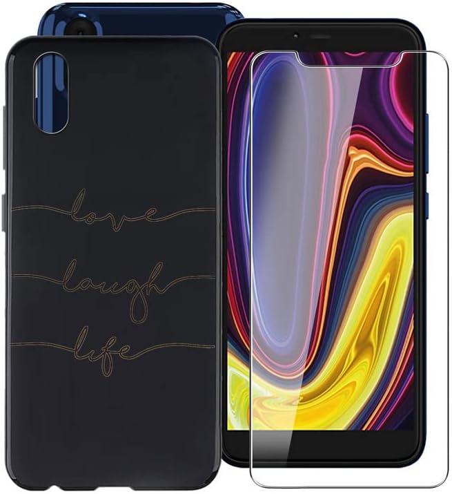 TREBAM Case for IMO Q4 Pro 2021 (5.5"), Phone Case with Tempered Glass ...