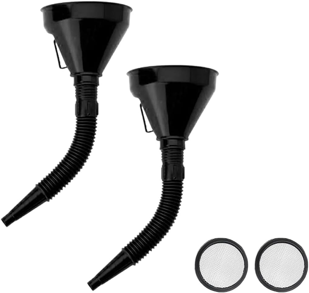Amazon.com: Wide Mouth Oil Funnel with Handle, Automotive Flex Funnel ...
