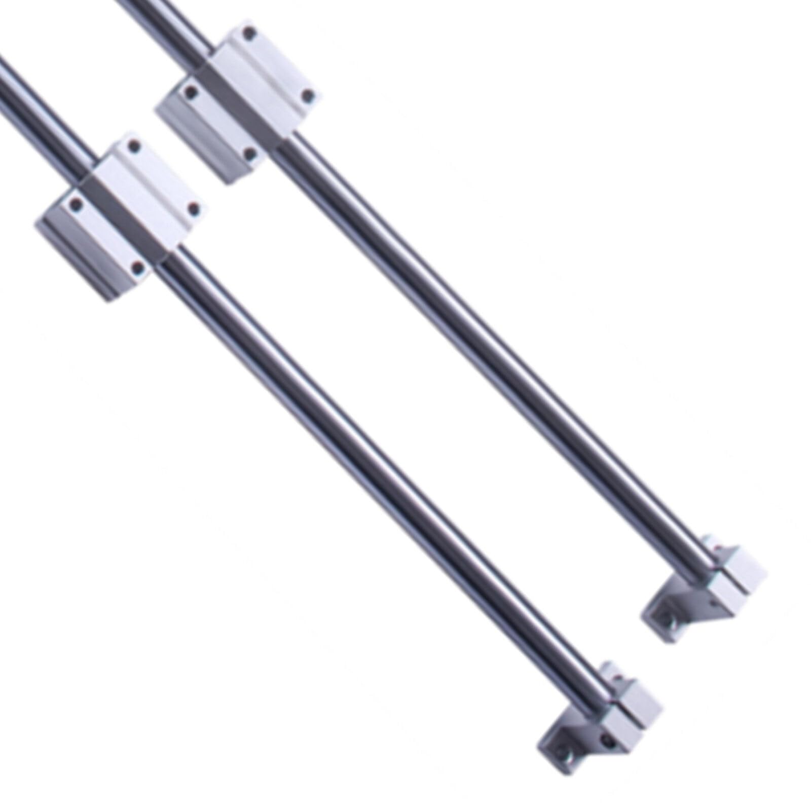 Mssoom Linear Rail Shaft GuideとLinear Bearing Slide Block、SBR20-50.39 ...